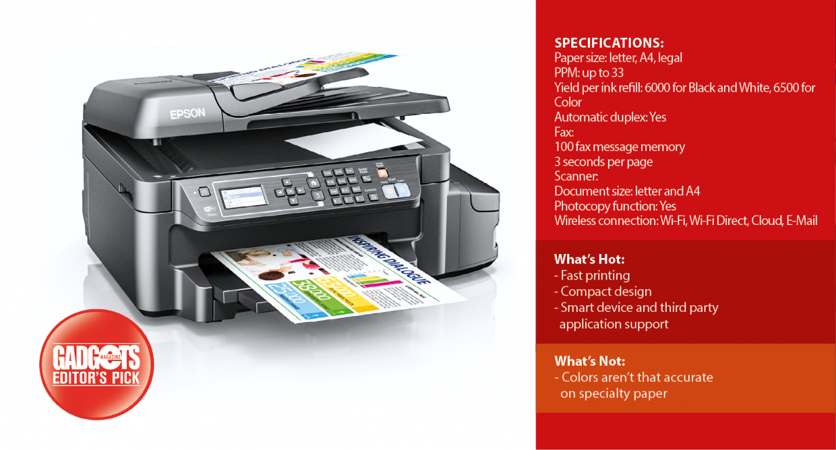 Reviewed: Epson L655 All-in-One Printer