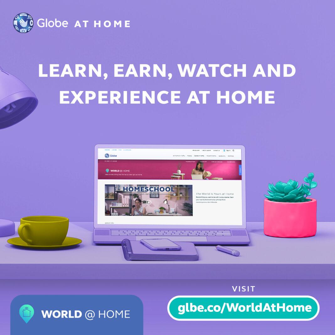 Experience it all with Globe at Home