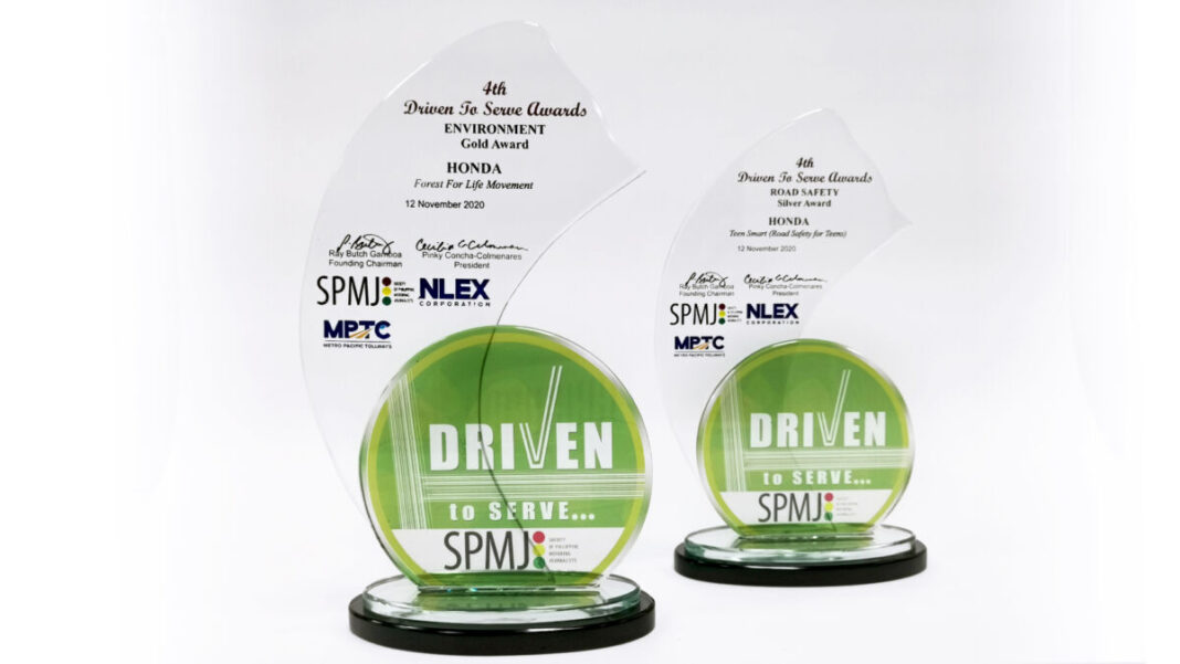 Honda’s CSR efforts recognized at 4th SPMJ ‘Driven to Serve’ awards