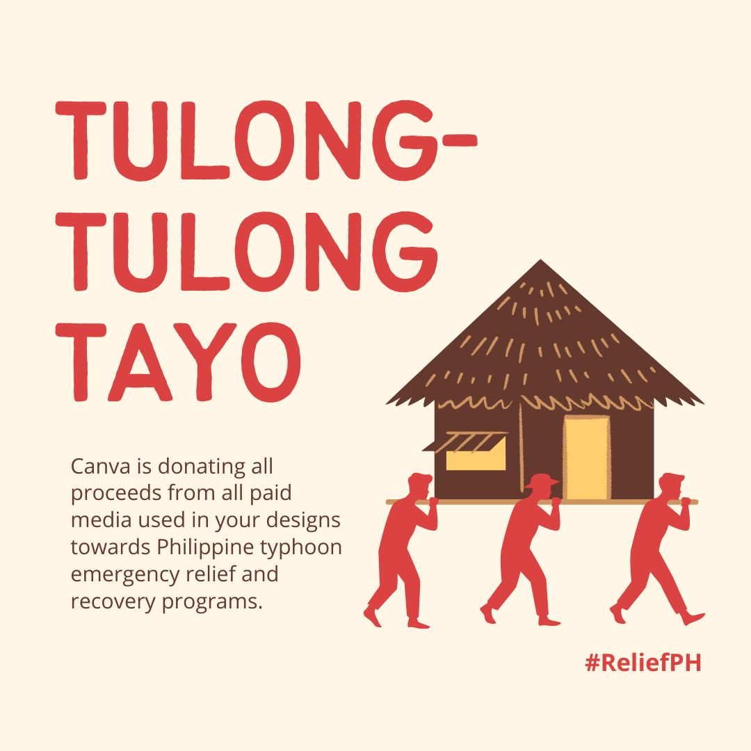 Canva donates proceeds from paid images to aid PH typhoon victims