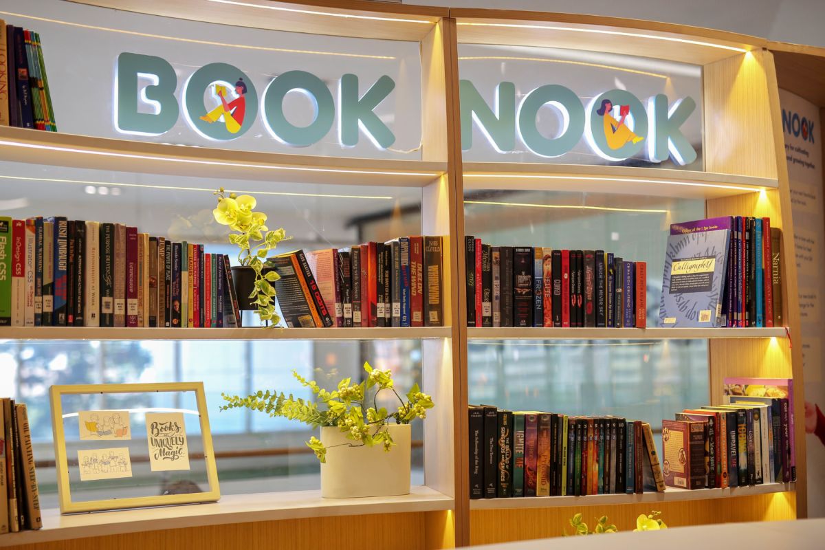 The Book Nook: SM Aura's new community library