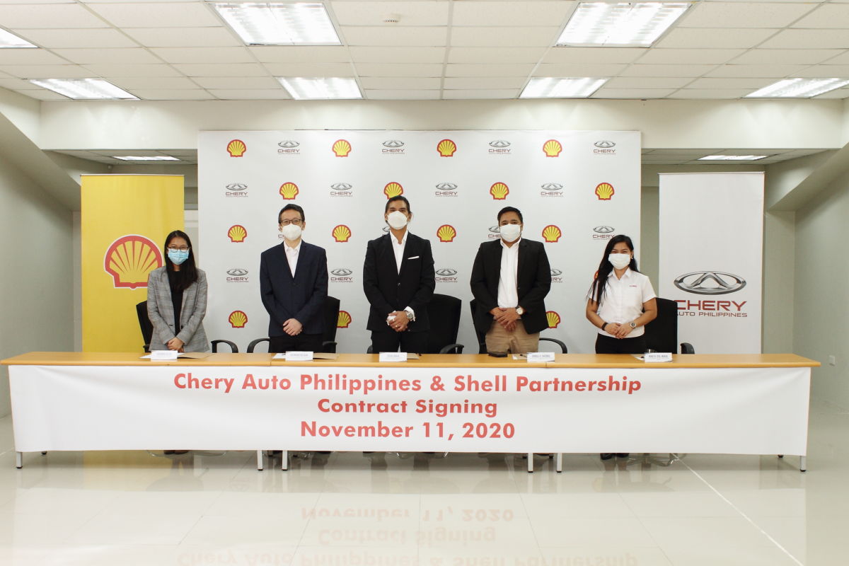 Shell Helix is official lubricant of Chery Auto Philippines
