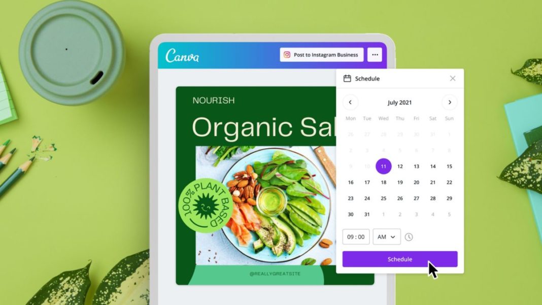 Canva Content Planner lets you design and manage Instagram content