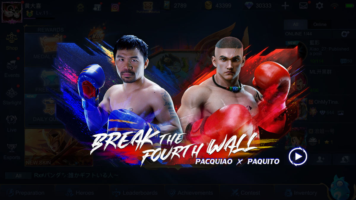 Paquito is new MLBB skin inspired by Manny Pacquiao