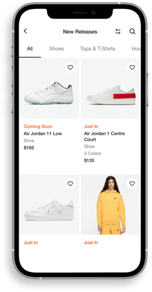 The Nike App offers personalized digital access to members