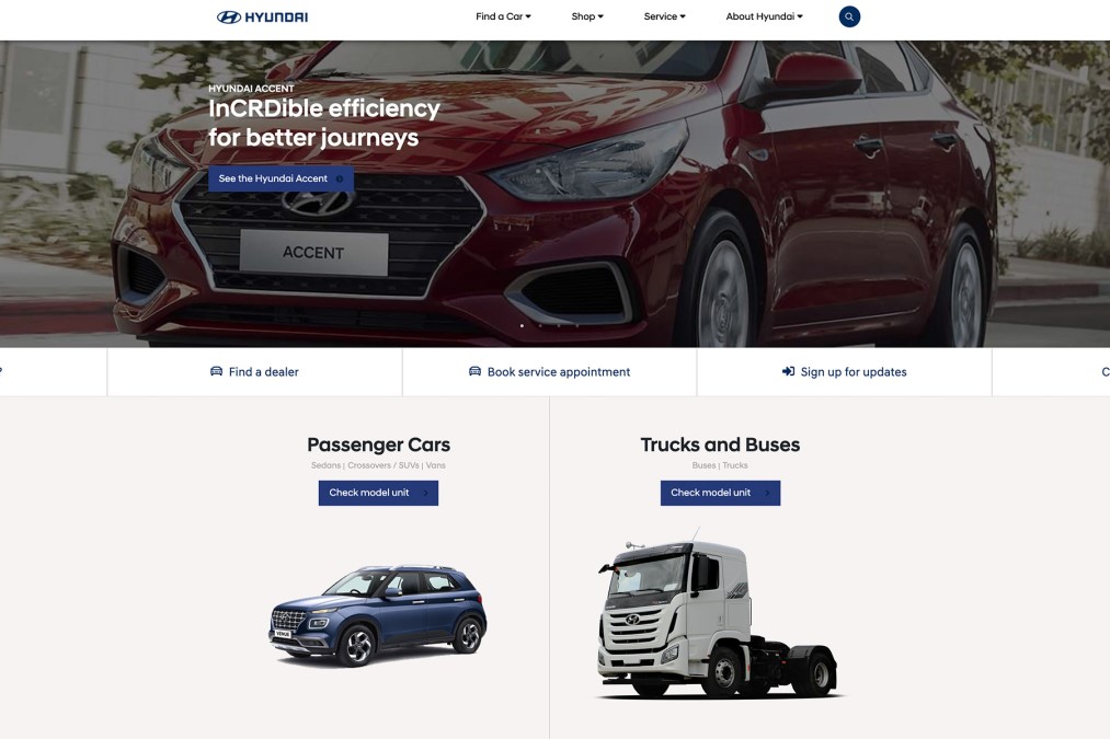 Hyundai PH has a new website