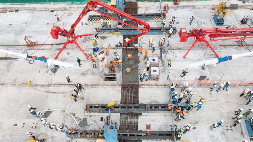 CCLEX main bridge span now connected