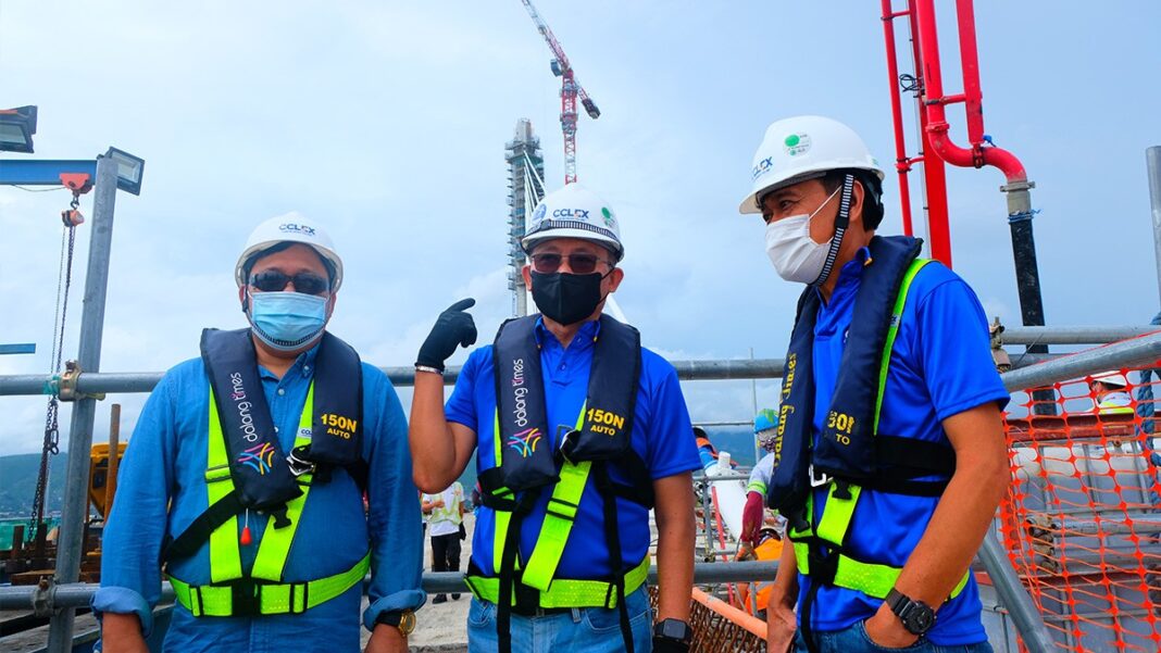 CCLEX main bridge span now connected