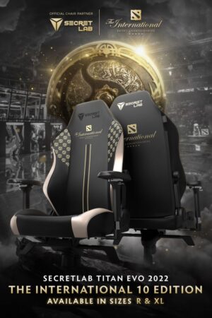 Secretlab The Internation 10 Edition tournament chair now available to ...