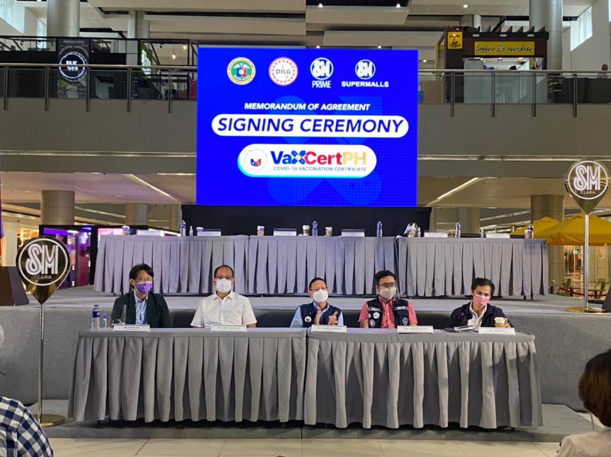 SM Supermalls is set to open VAXCertPH booths nationwide
