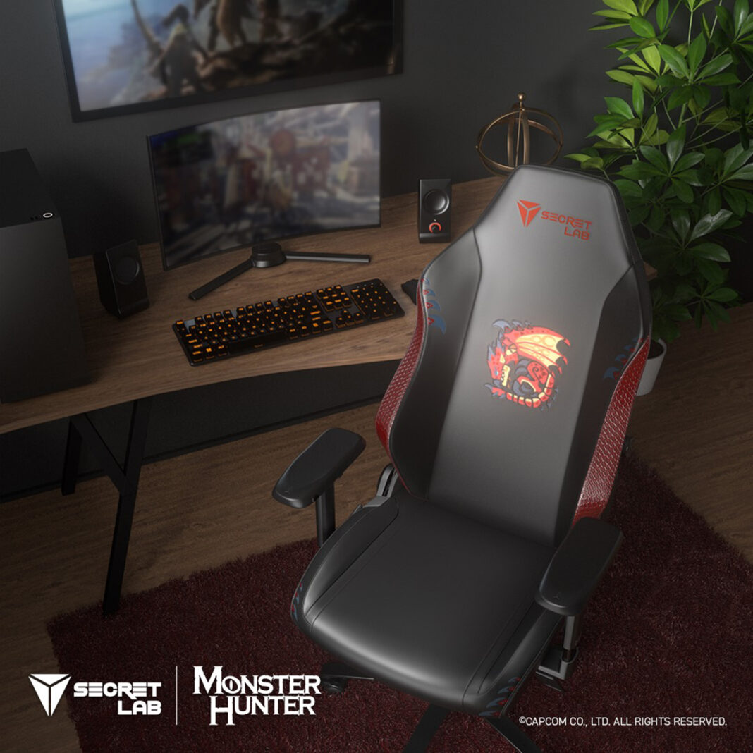 Complete your Rathalos set with the Secretlab Monster Hunter Edition ...