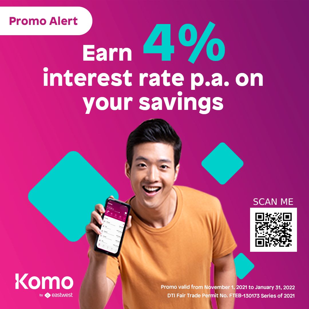 Komo offers 4% annual interest rate this holiday season