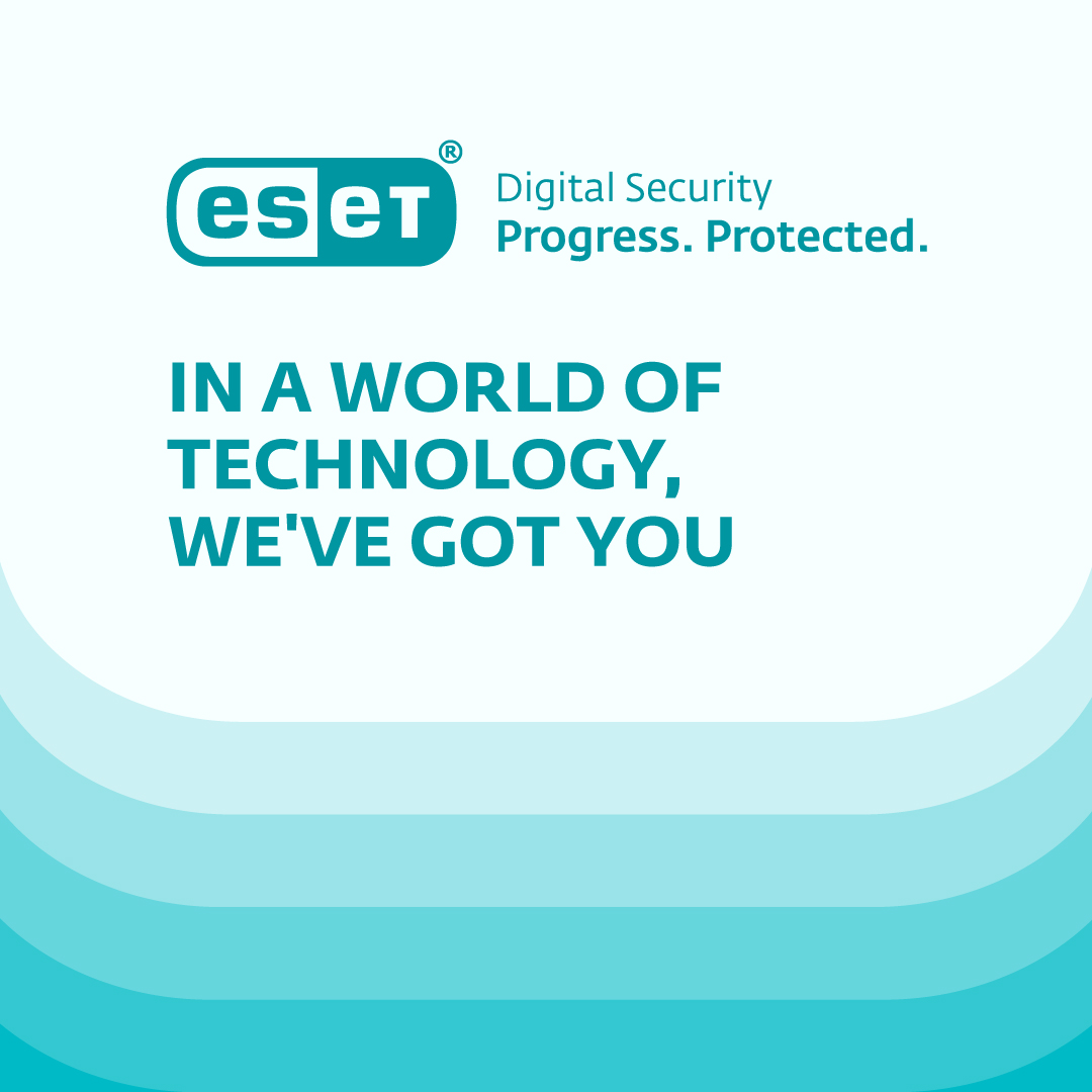 ESET announces new brand positioning: Progress. Protected.