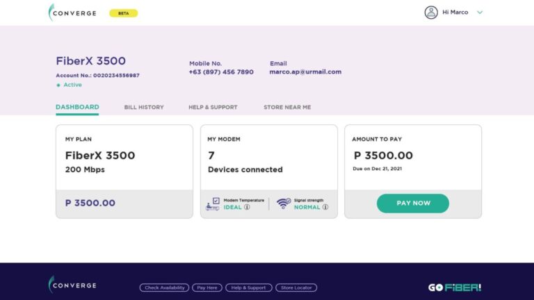 Yan ang convenience! Converge launches all-new GoFiber website and app ...