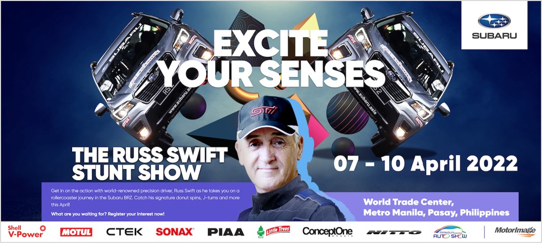 Russ Swift returns for Manila International Auto Show 2022