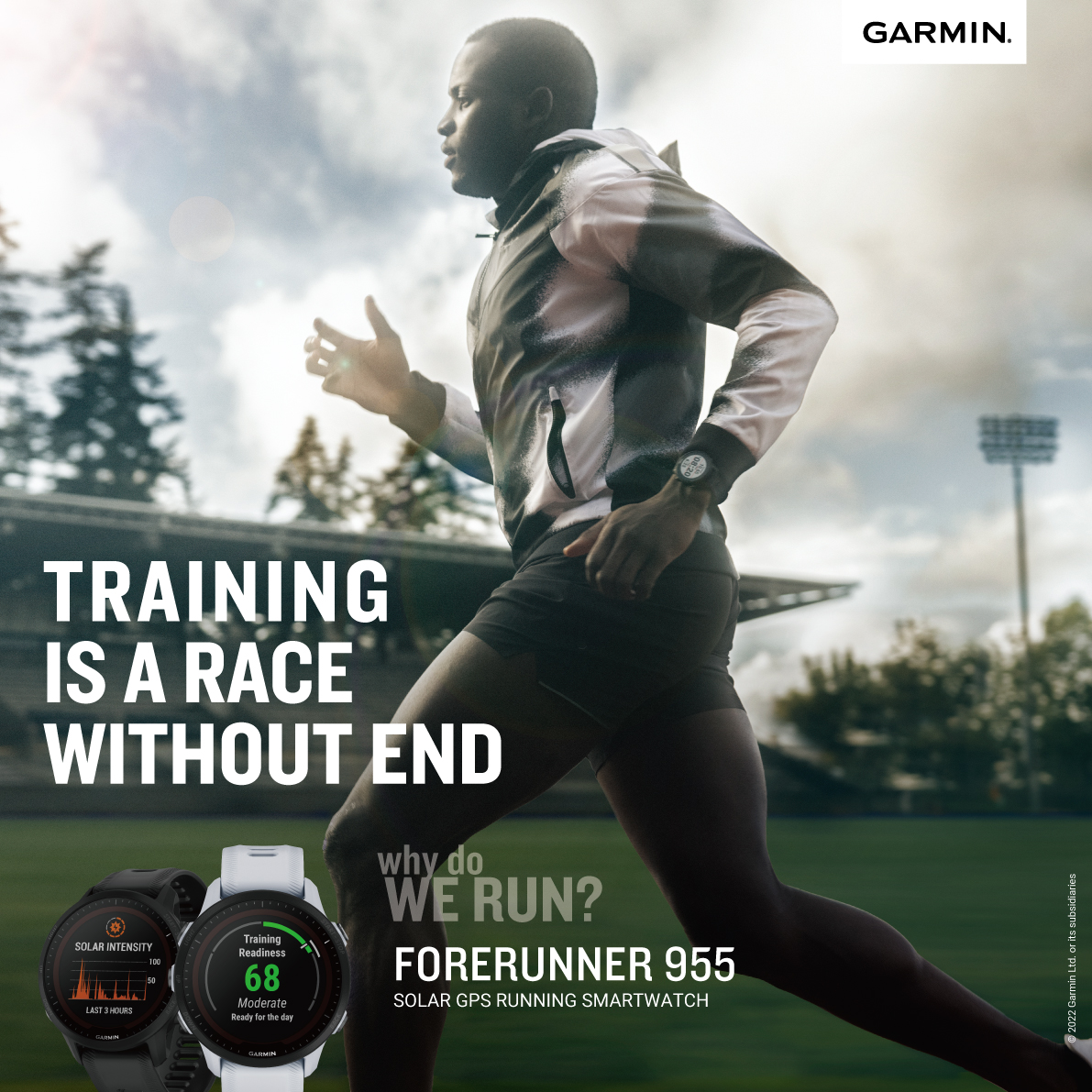 Garmin launches first GPS running smartwatch Forerunner 955 with solar ...