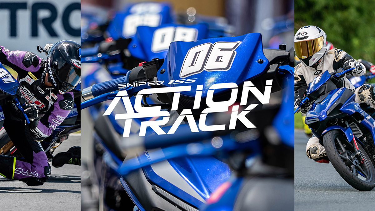 Sniper155: Full-pack action track day in Carmona!