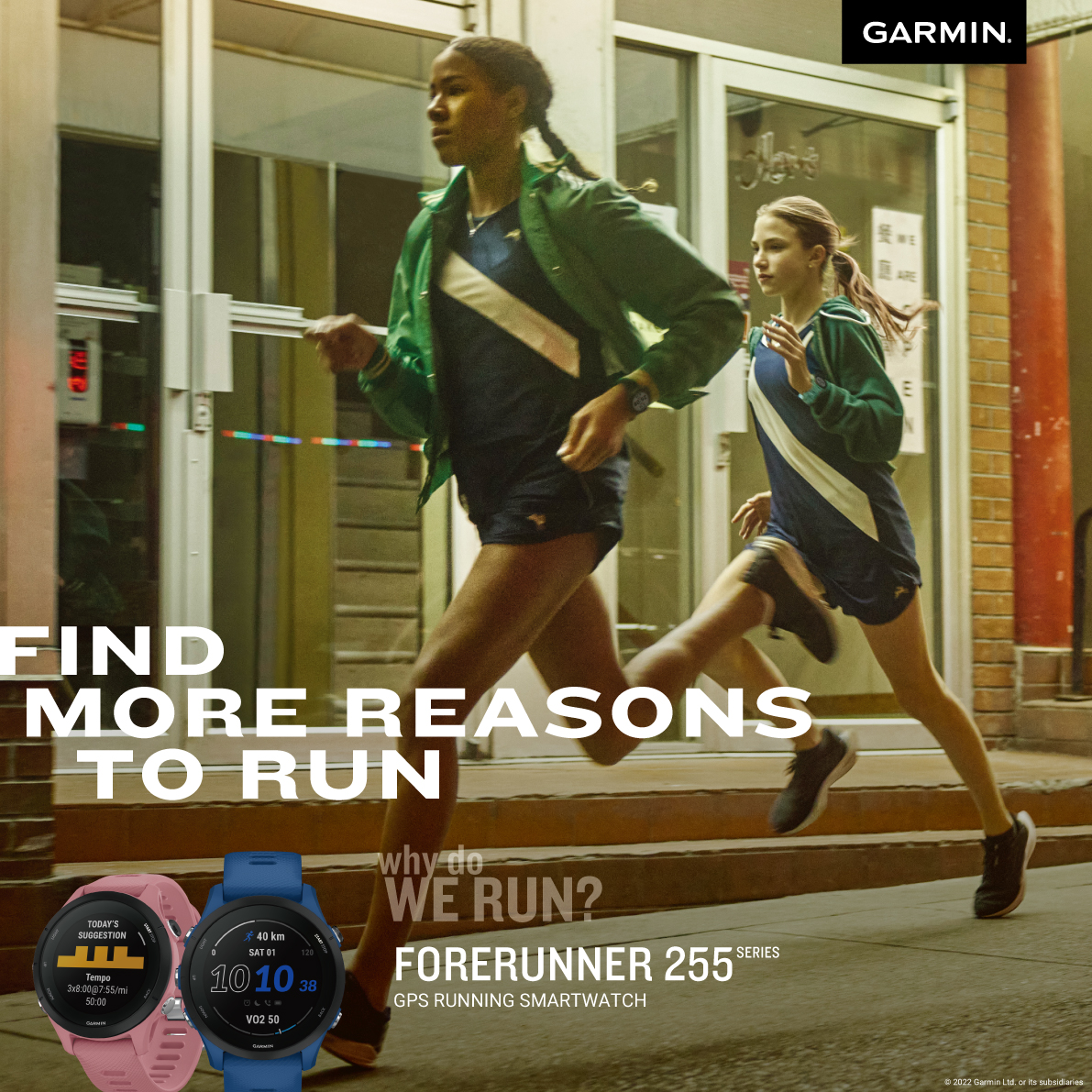 Garmin Forerunner 255 series helps you find more reasons to run
