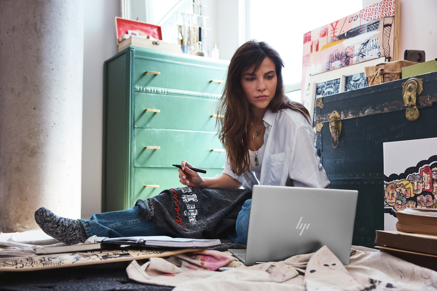 HP laptops power today’s hustle to create without limitation