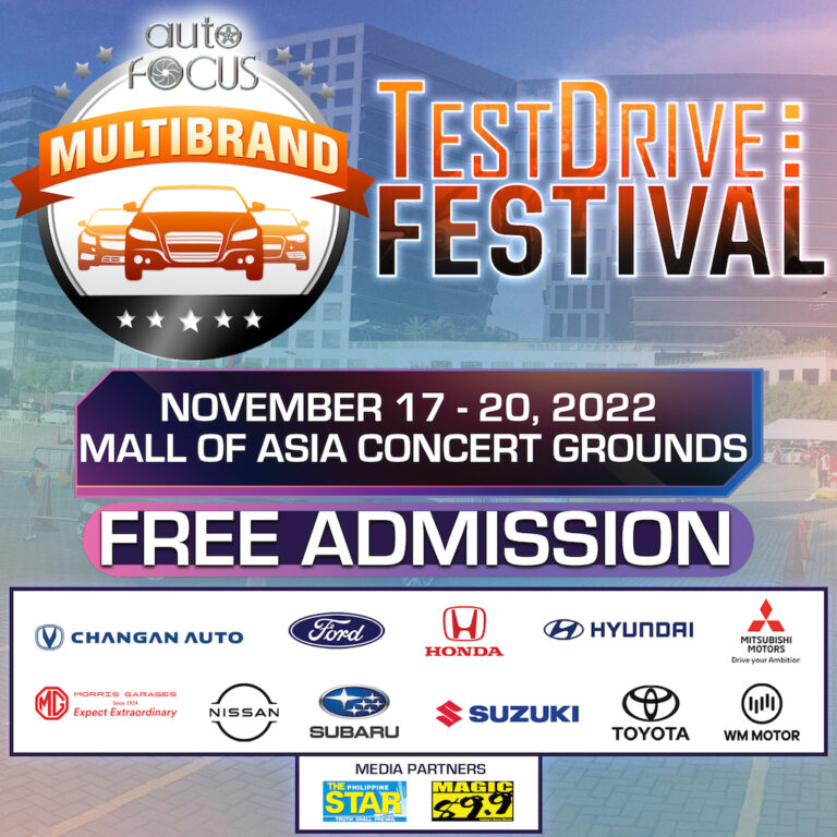 Auto Focus brings biggest outdoor test drive festival to SM MOA