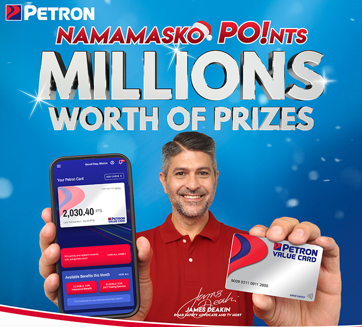 Namamasko PO!nts: Keep using your Petron Value Card to win millions ...