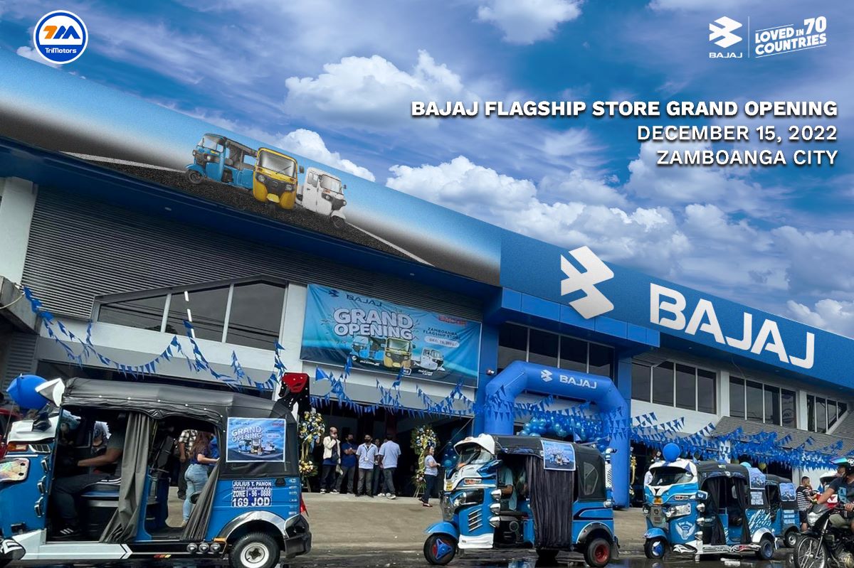 Bajaj Zamboanga opens biggest 3S shop for 3-wheelers