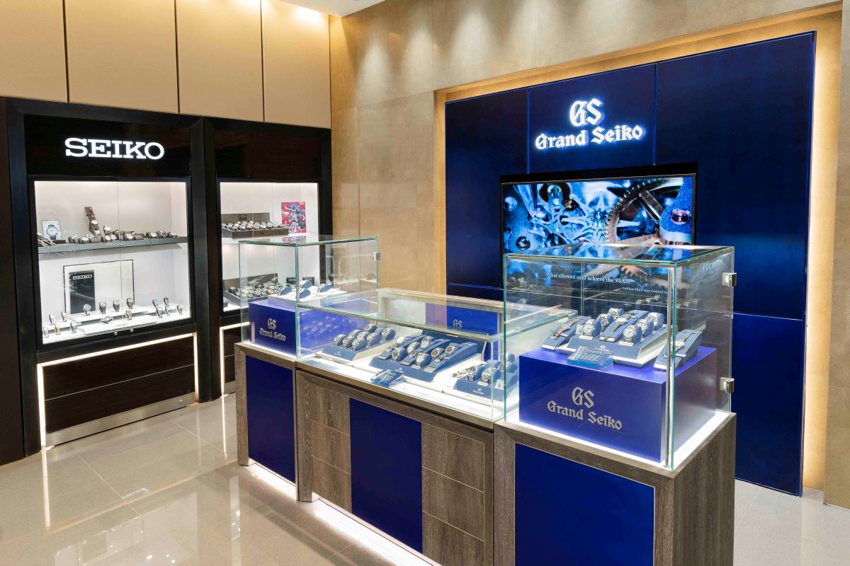 SEIKO Premium Boutique finds a new home in Mitsukoshi mall
