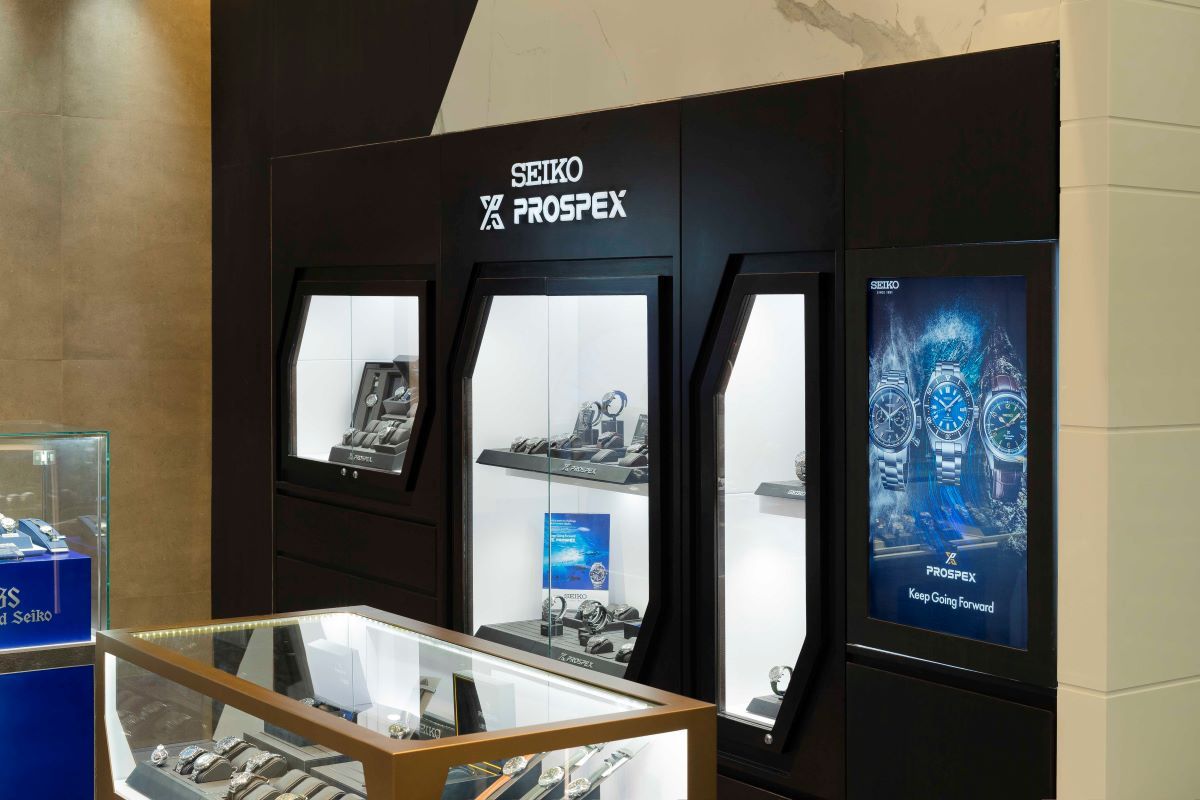 SEIKO Premium Boutique finds a new home in Mitsukoshi mall