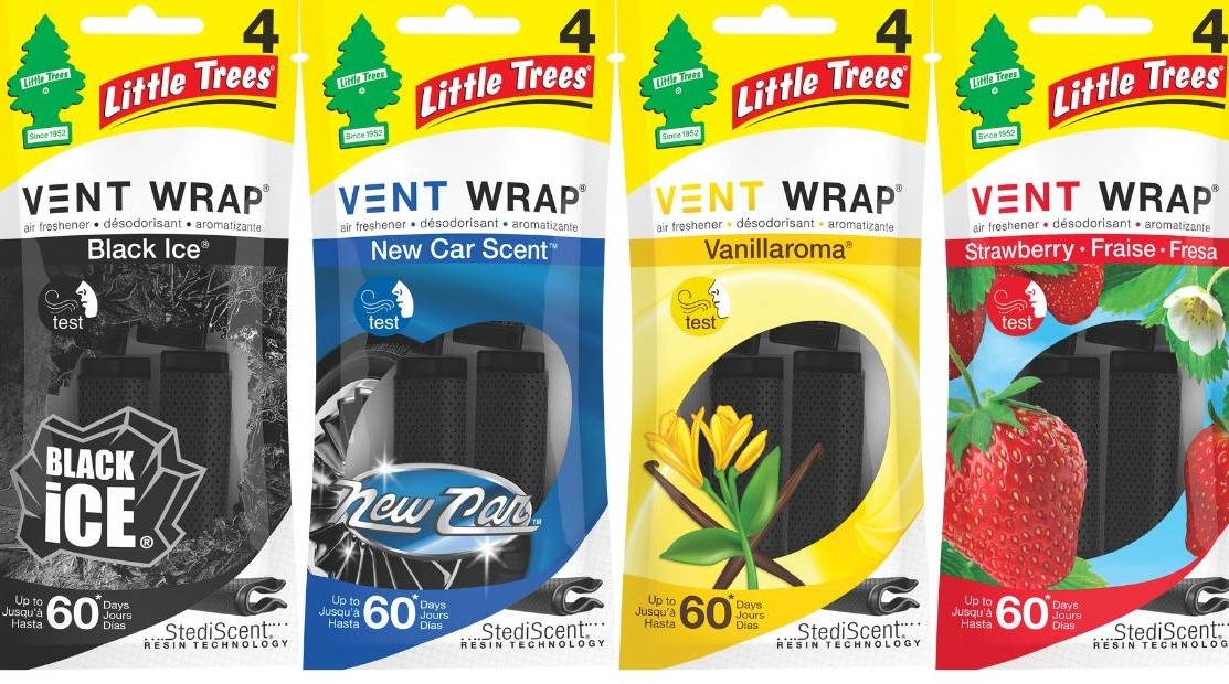 Little Trees vent wraps: a game-changer in car air fresheners