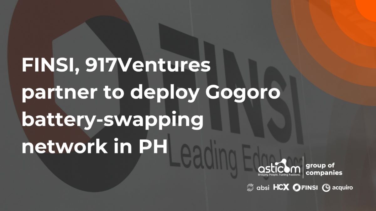 FINSI, 917Ventures partner to deploy Gogoro battery-swapping network in PH