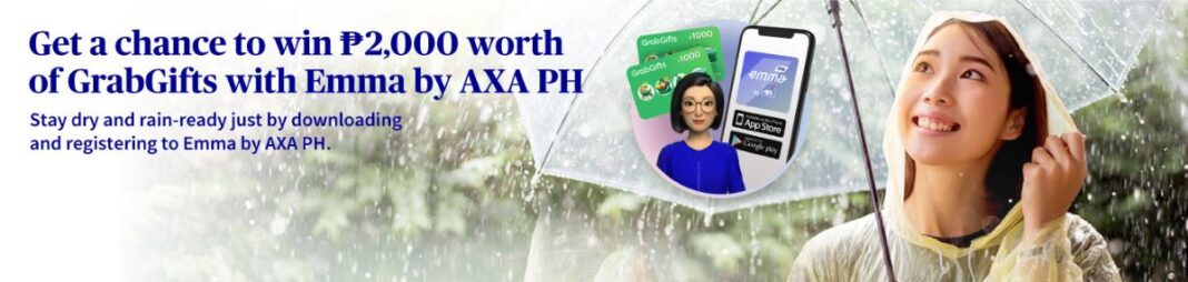 Be rain-ready with Emma by AXA PH