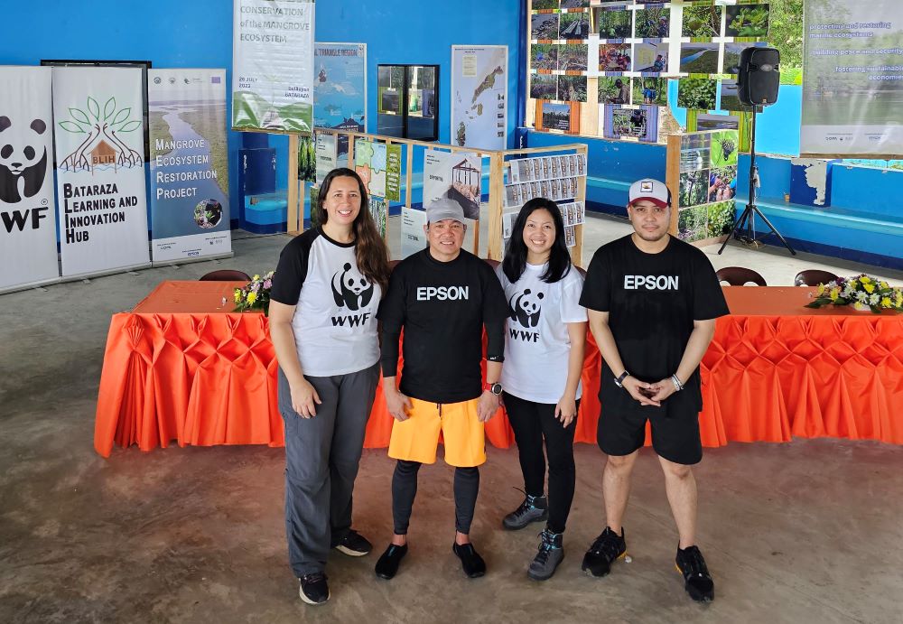 Epson partners with WWF-PH to support mangrove ecosystem restoration in municipalities in Palawan