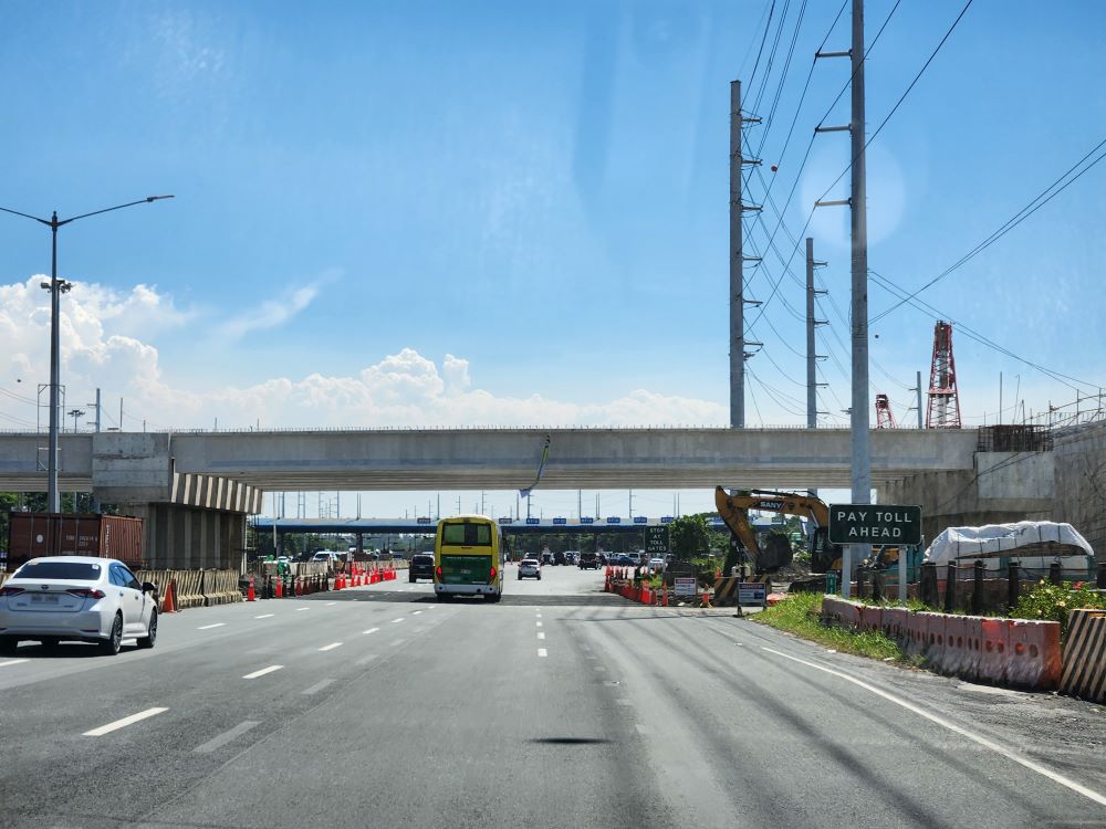 The CAVITEX C5 link girder is up