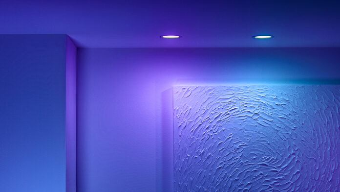 WiZ Smart Connected Lighting has a customizable 16M color range