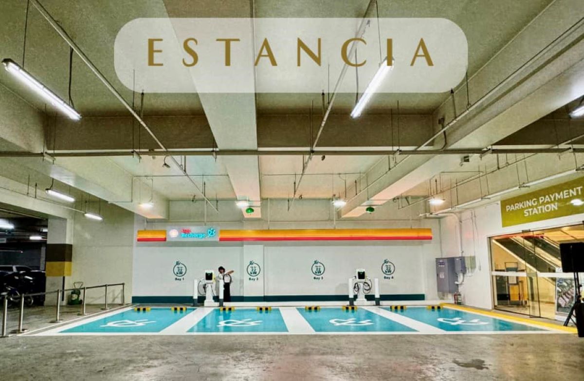 Ortigas Malls open EV charging stations at Estancia Mall and Greenhills