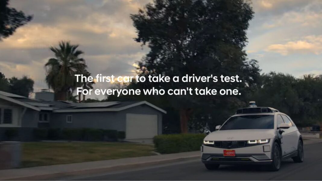Hyundai IONIQ 5 Robotaxi passes driver’s license test to demonstrate ...