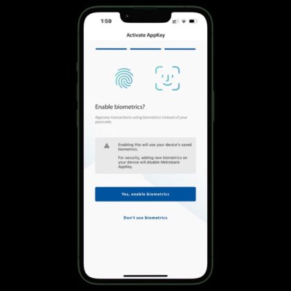 Metrobank introduces AppKey feature for safe and fast mobile banking ...