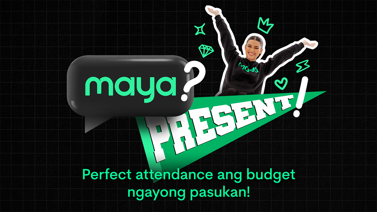Maya flexes perfect attendance for your back-to-school budget