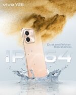 vivo Y28: Durable smartphone with IP64 rating for everyday adventures