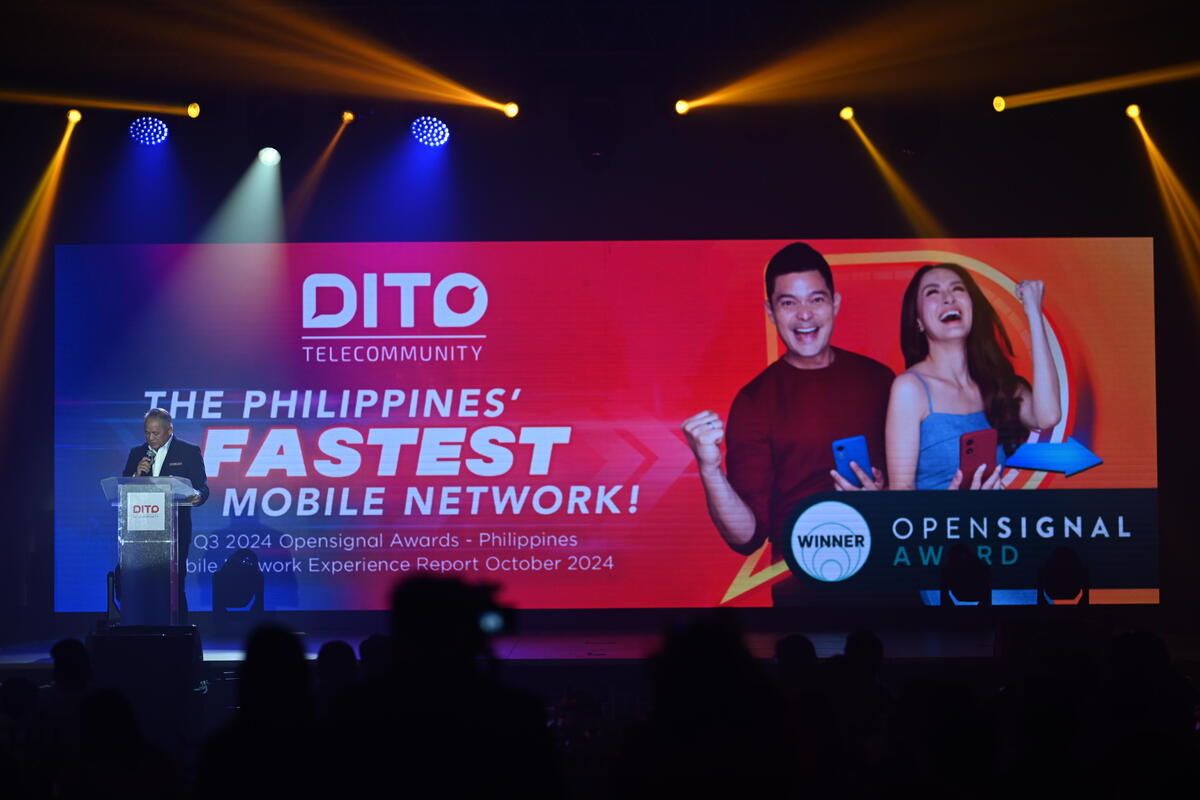DITO caps off the year with Fastest Mobile Network award