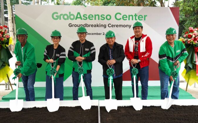 Grab Philippines breaks ground for new Grab Asenso livelihood center