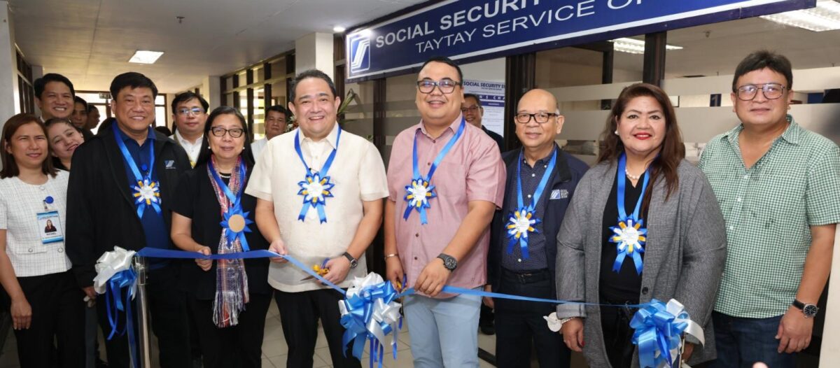SSS opens newly relocated service office in Taytay, Rizal